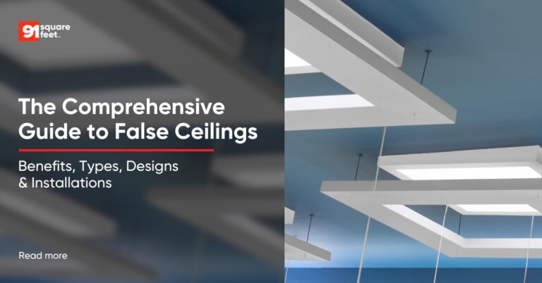 The Comprehensive Guide to False Ceilings: Benefits, Types, Designs ...